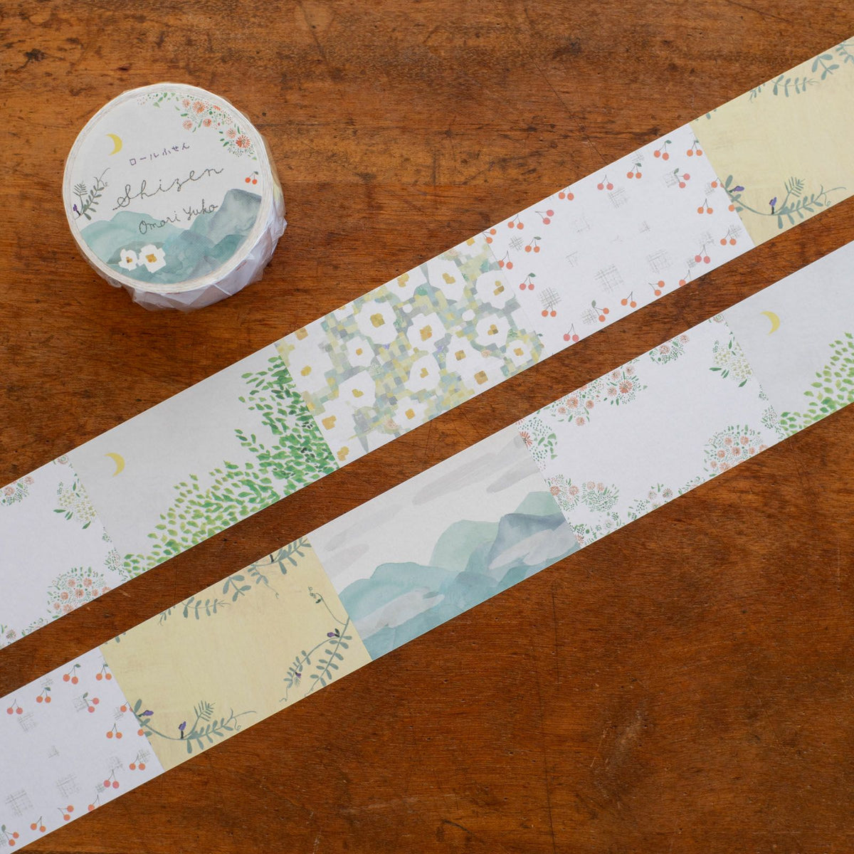 Tegamisha 手紙社 - Memo roll tape - shizen (Omori Yuko 大森木綿子) – petit zakkaya
