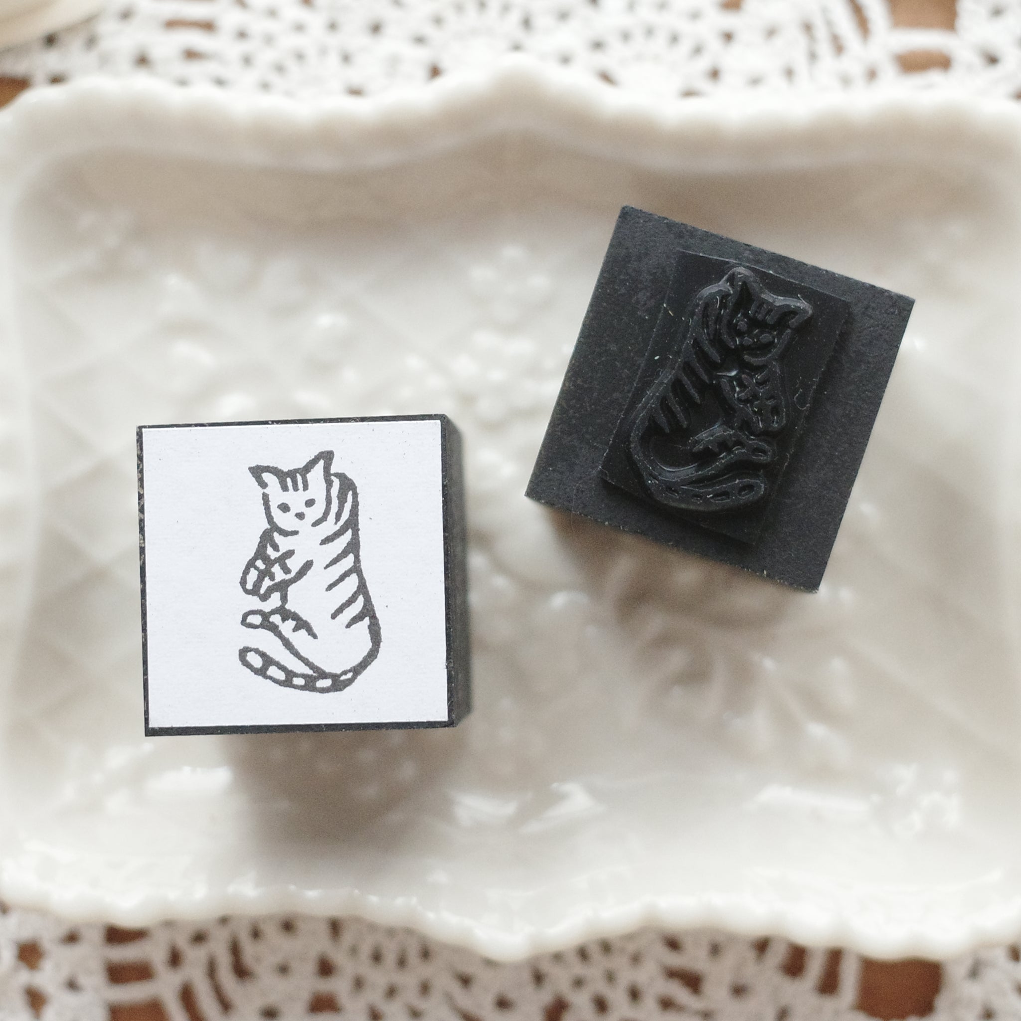 Kocka Stamp - Cat – petit zakkaya