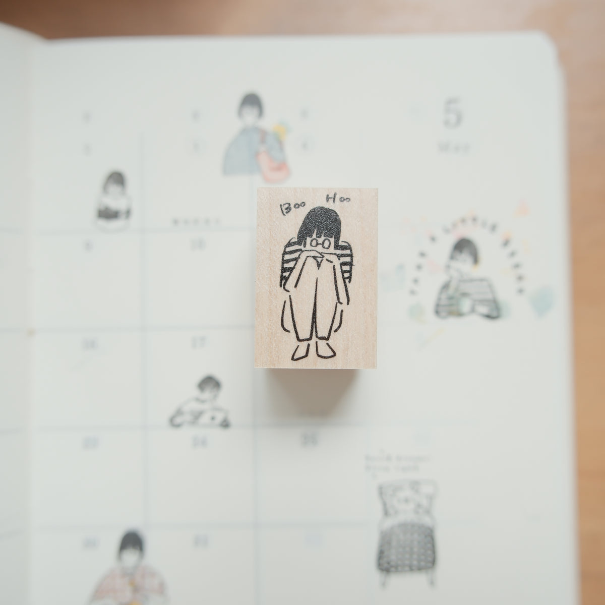 ma7stamp rubber stamp - Boo Hoo – petit zakkaya