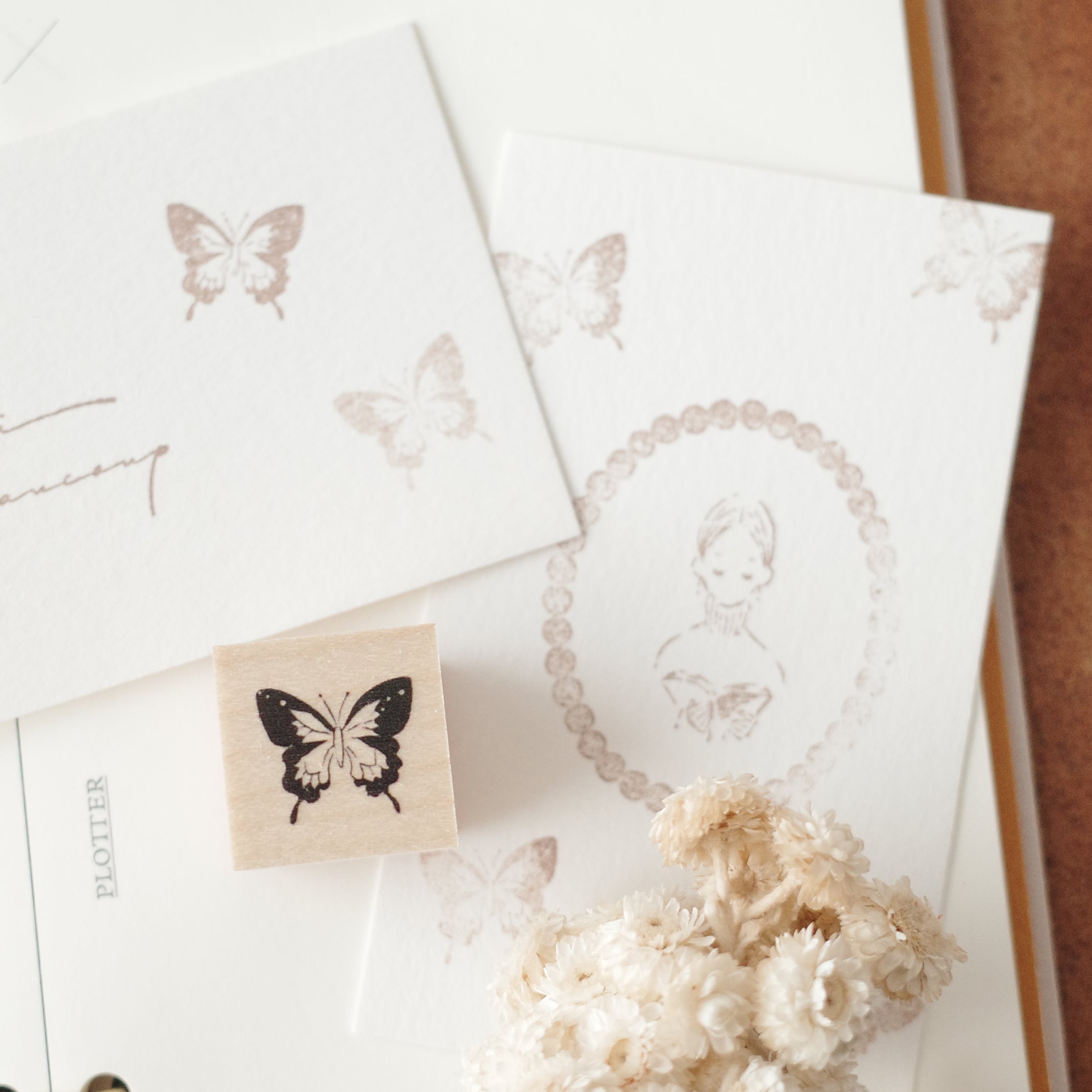Nonco hanco rubber stamp - Butterfly – petit zakkaya