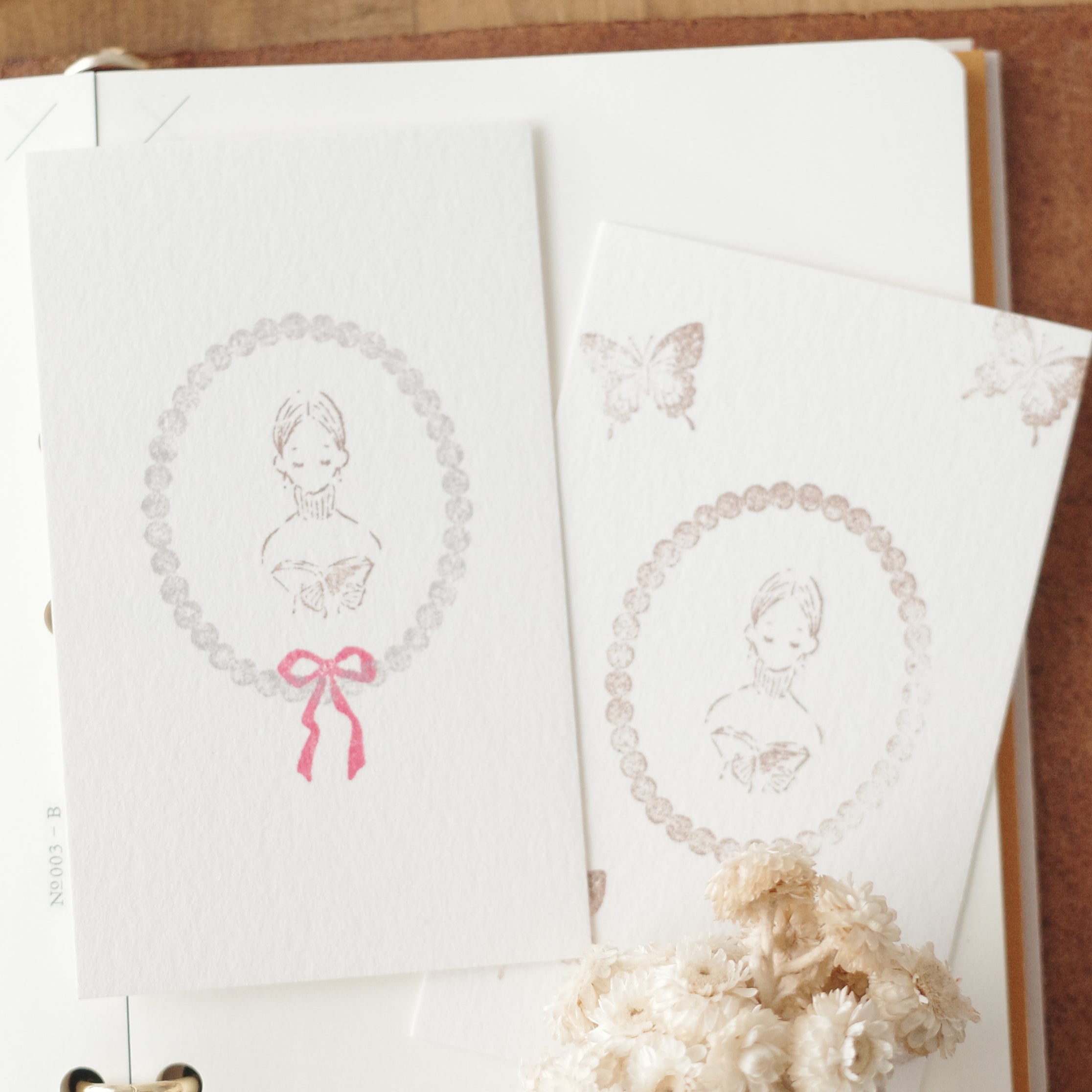 Nonco hanco rubber stamp - Study girl – petit zakkaya