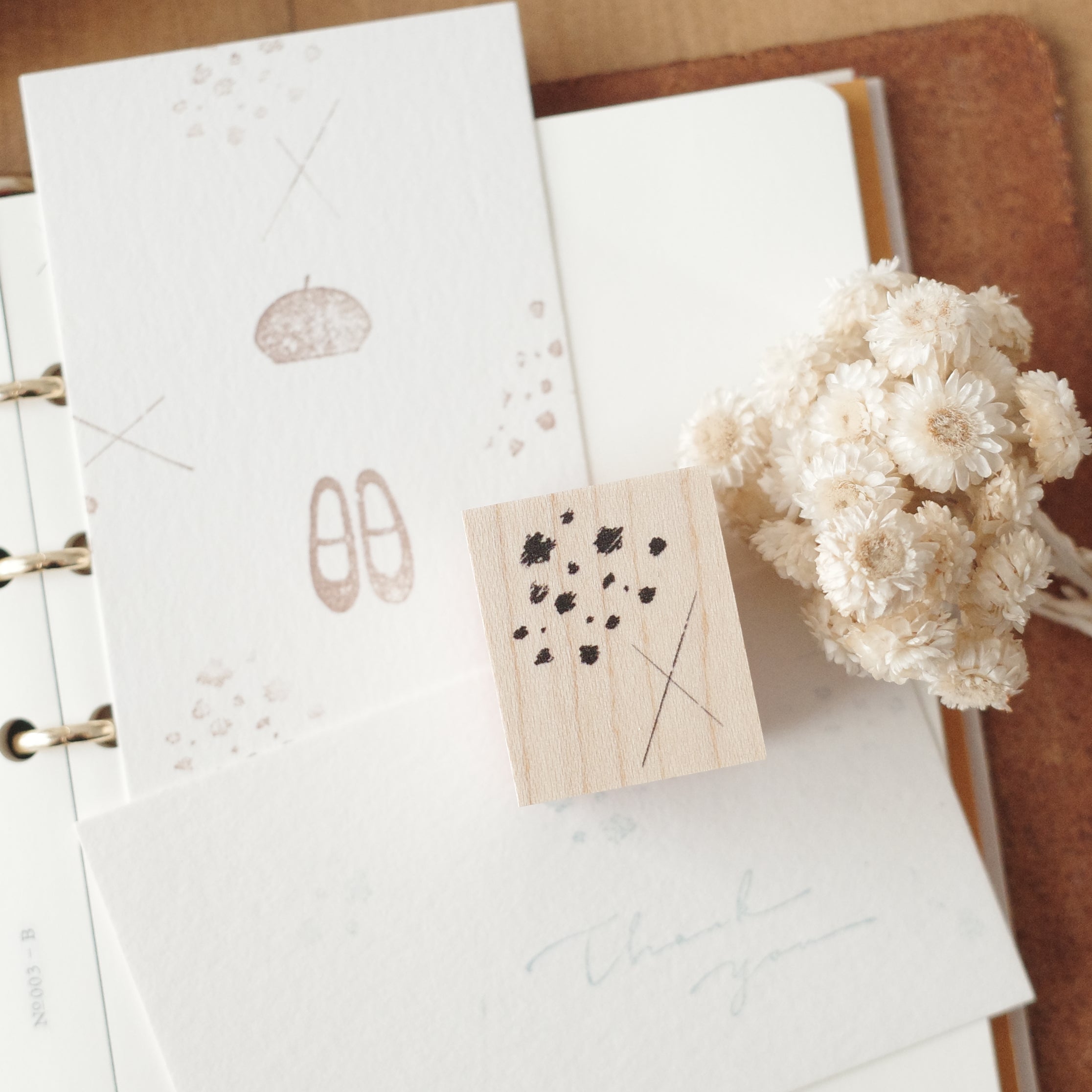 Nonco hanco rubber stamp - Hailstorm – petit zakkaya