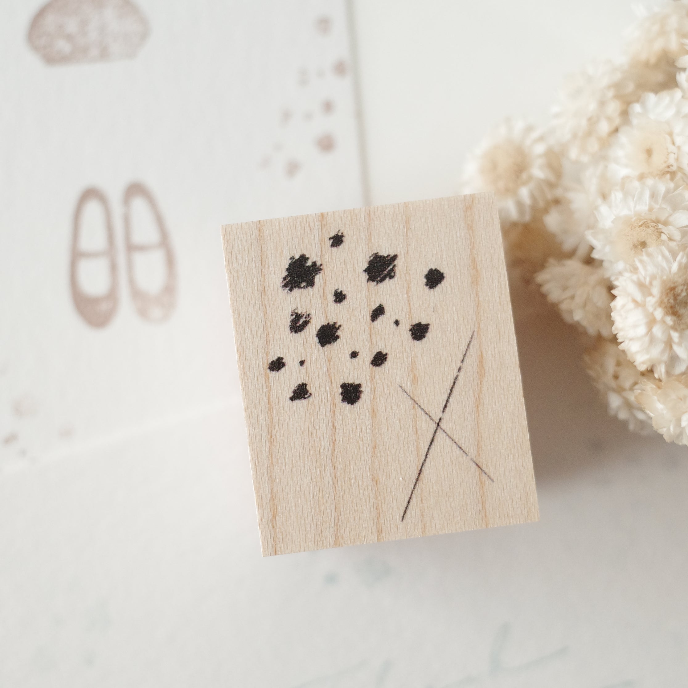 Nonco hanco rubber stamp - Hailstorm – petit zakkaya