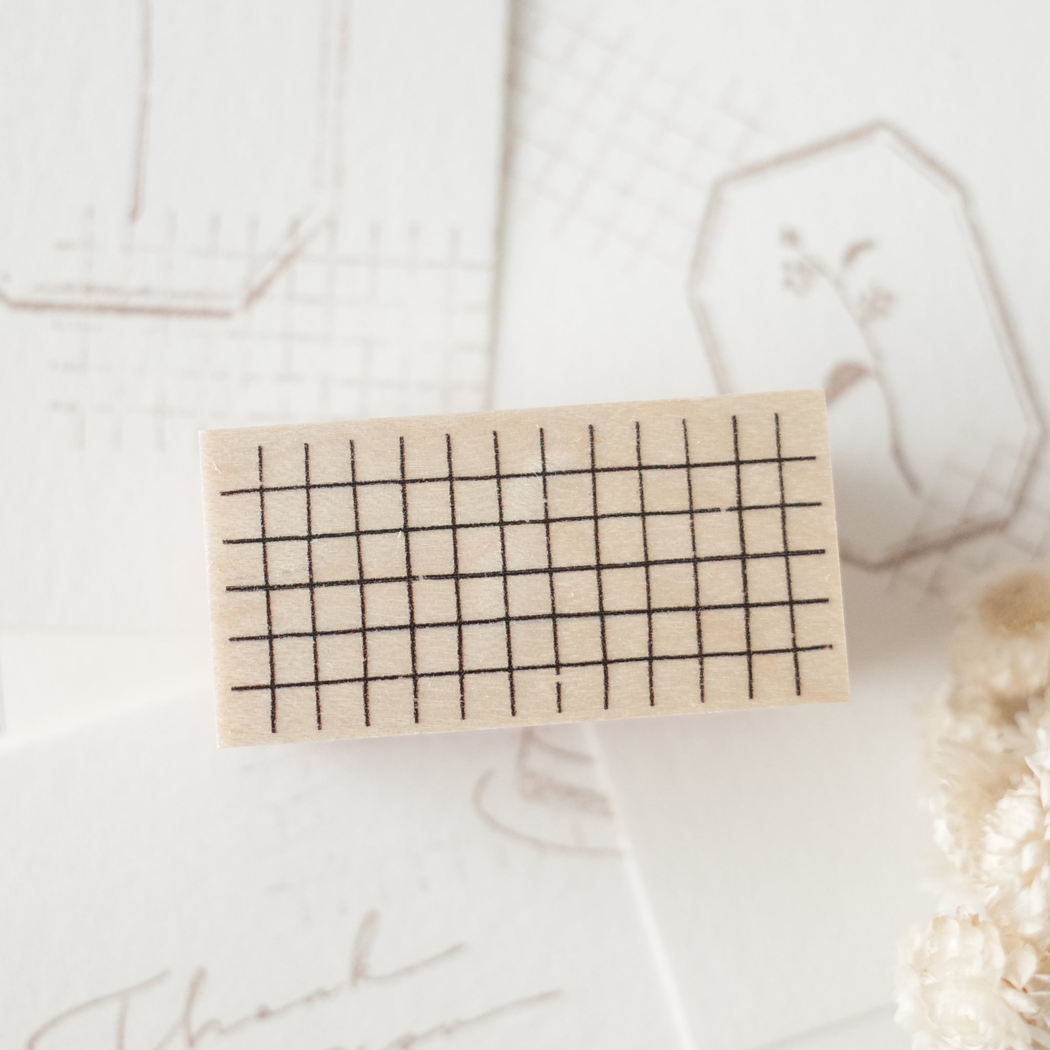 Nonco hanco rubber stamp - Square pattern – petit zakkaya