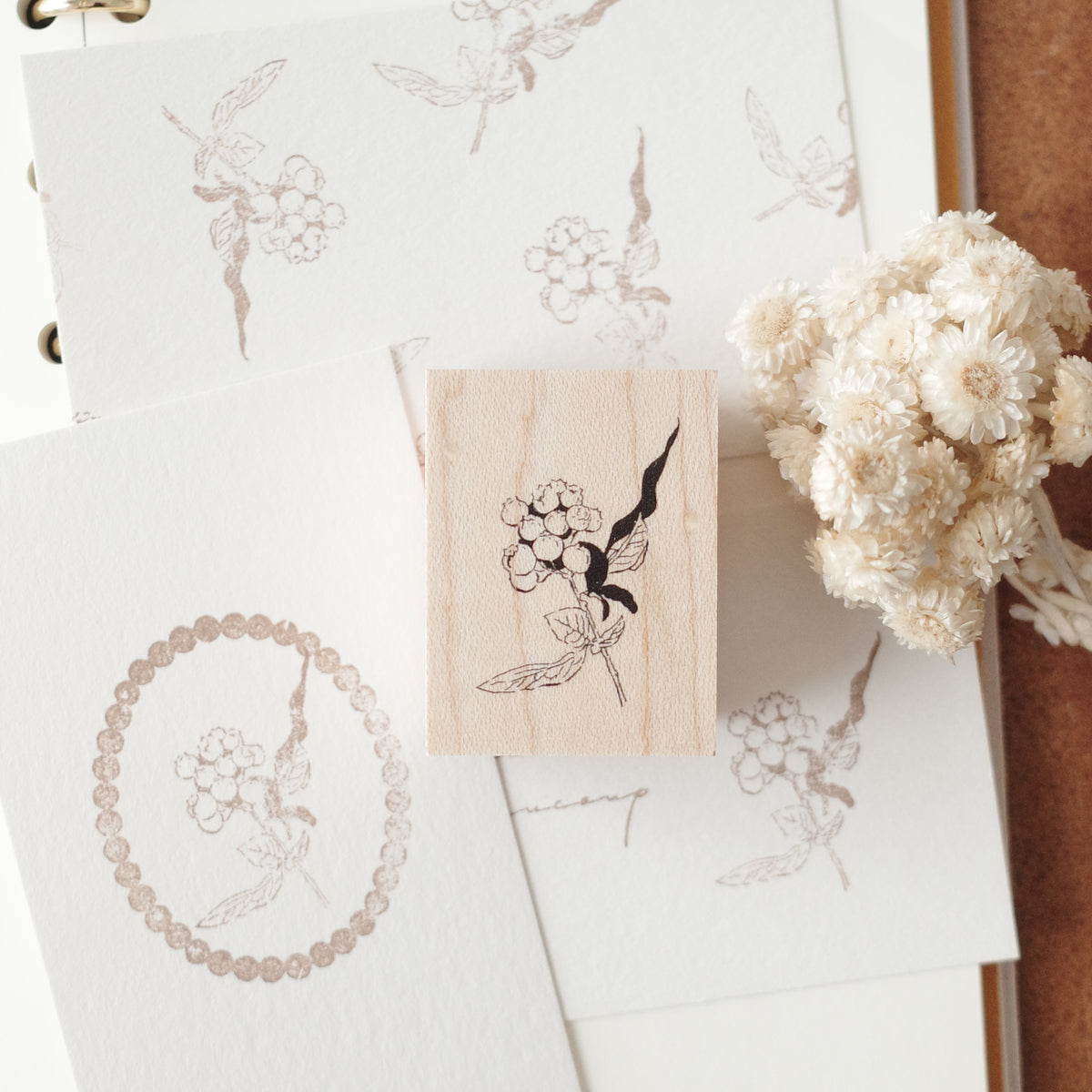 Nonco hanco rubber stamp - Blueberry – petit zakkaya