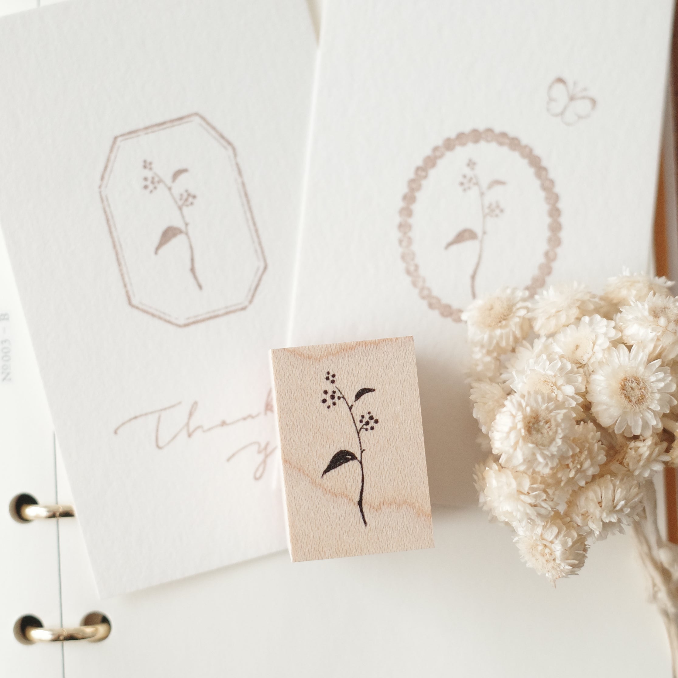 Nonco hanco rubber stamp - Sketch berry – petit zakkaya