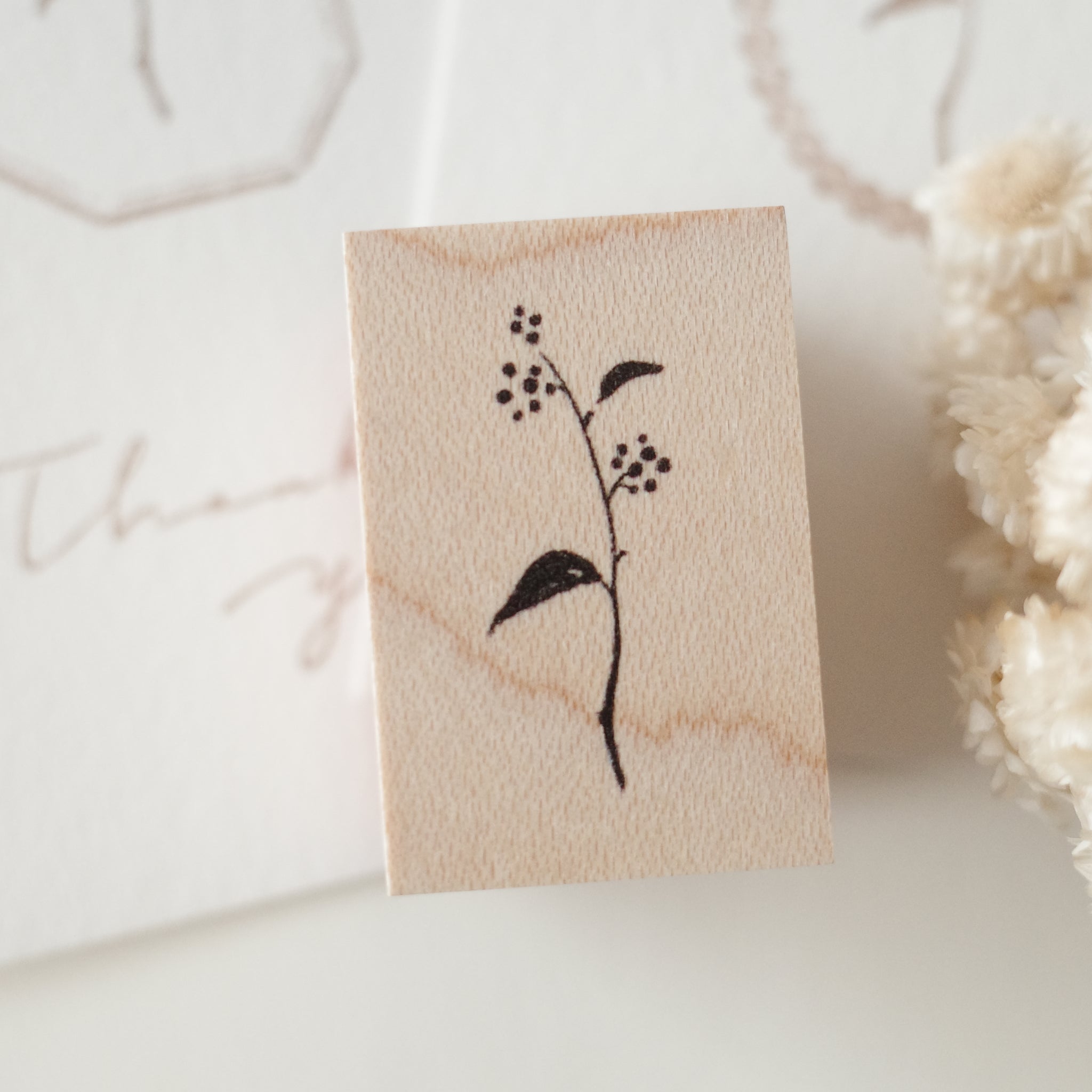 Nonco hanco rubber stamp - Sketch berry – petit zakkaya