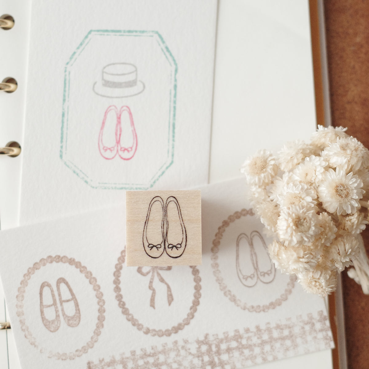 Nonco hanco rubber stamp - Ballet shoes – petit zakkaya