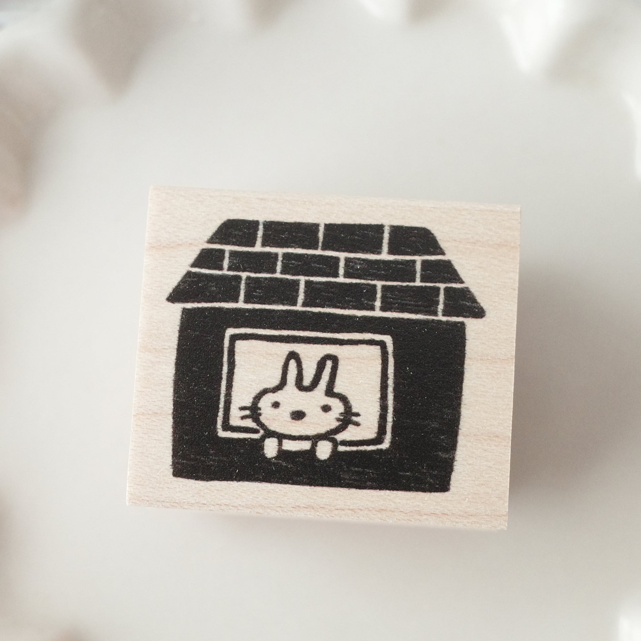 Hankodori stamp - Window rabbit – petit zakkaya