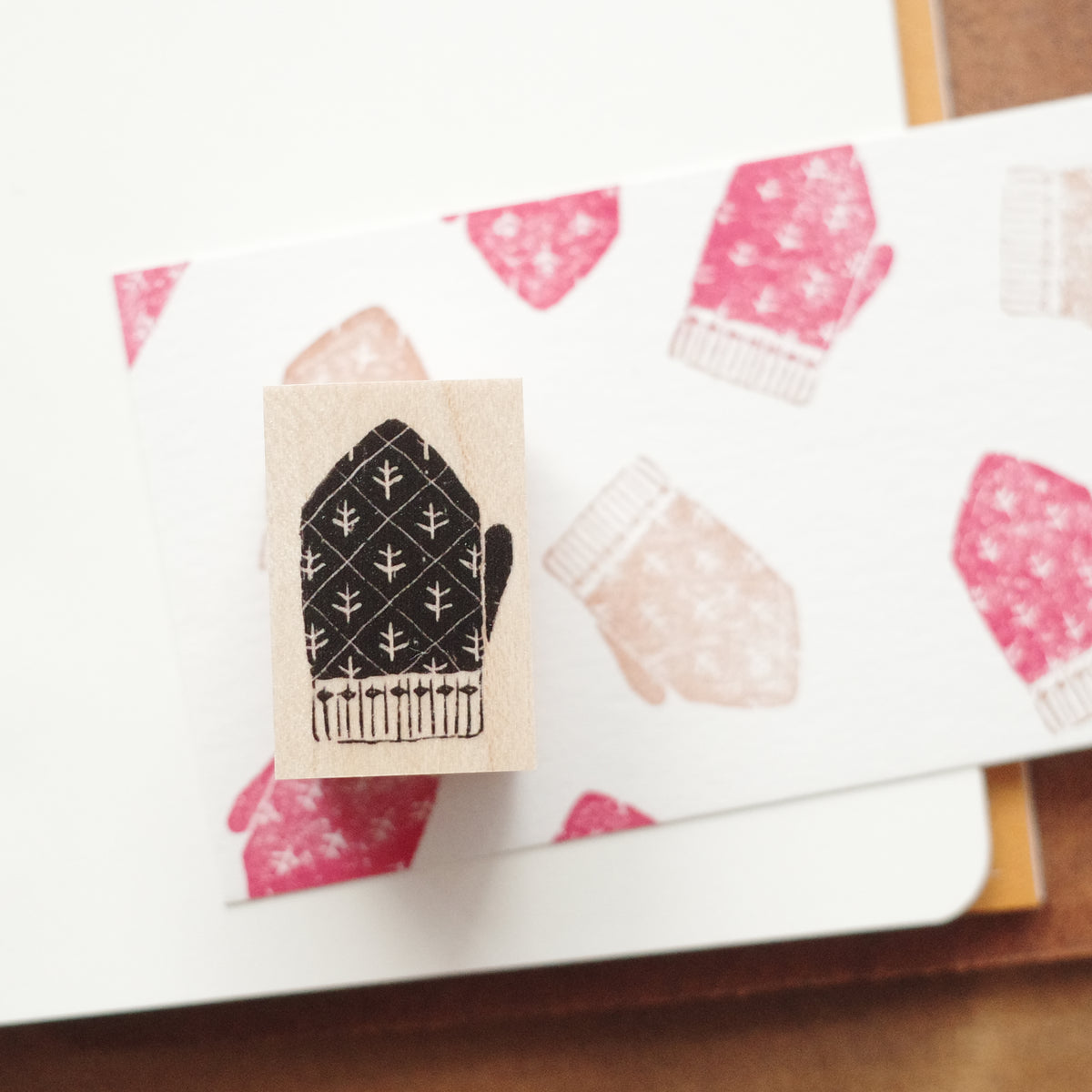 Nonco hanco rubber stamp - Mitten – petit zakkaya