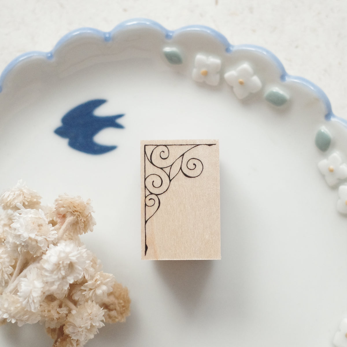 Donna & Bambina rubber stamp - Corner – petit zakkaya