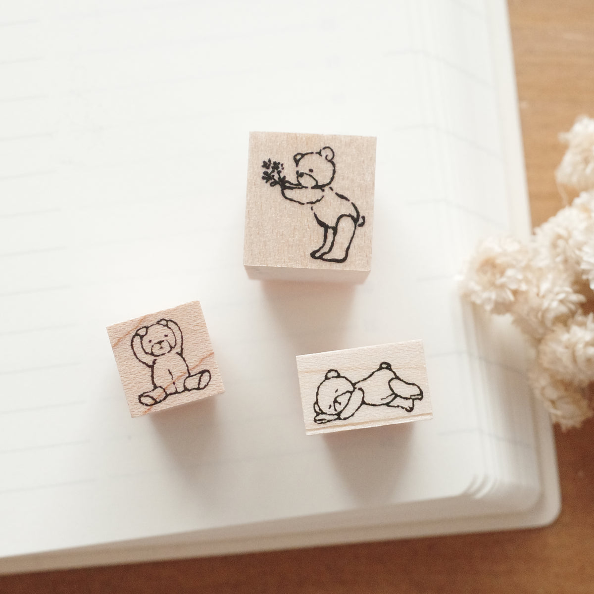 ma7stamp rubber stamp - Bears 2 – petit zakkaya
