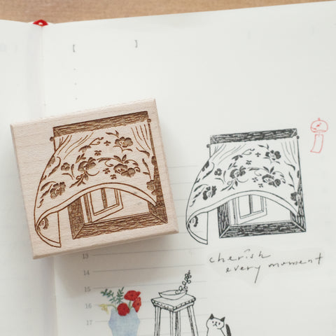 Nonco hanco rubber stamp - Frame (large) – petit zakkaya
