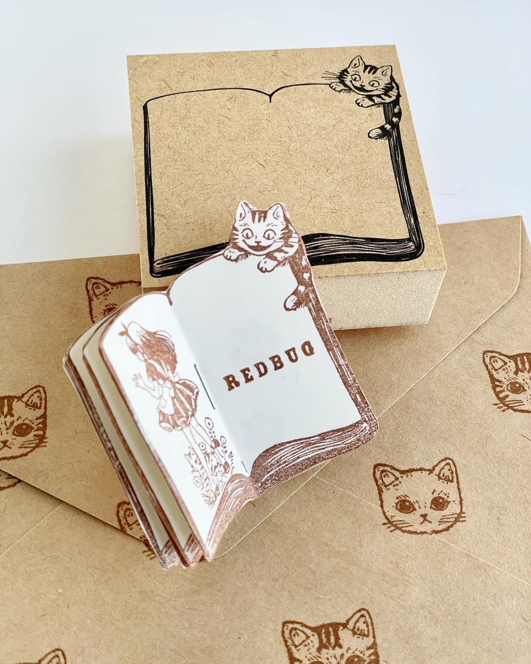 Redbug rubber stamp - Notebook – petit zakkaya