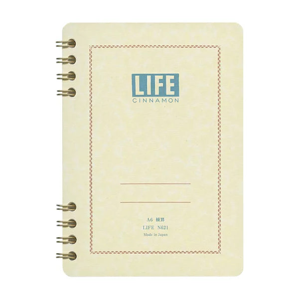 LIFE Cinnamon/Ramune notebook A6 – petit zakkaya
