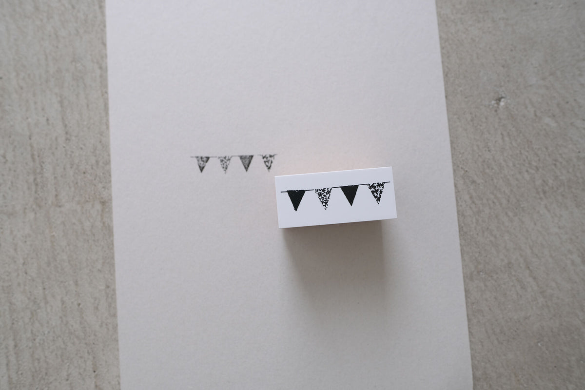 Yohaku rubber stamp - Garland – petit zakkaya