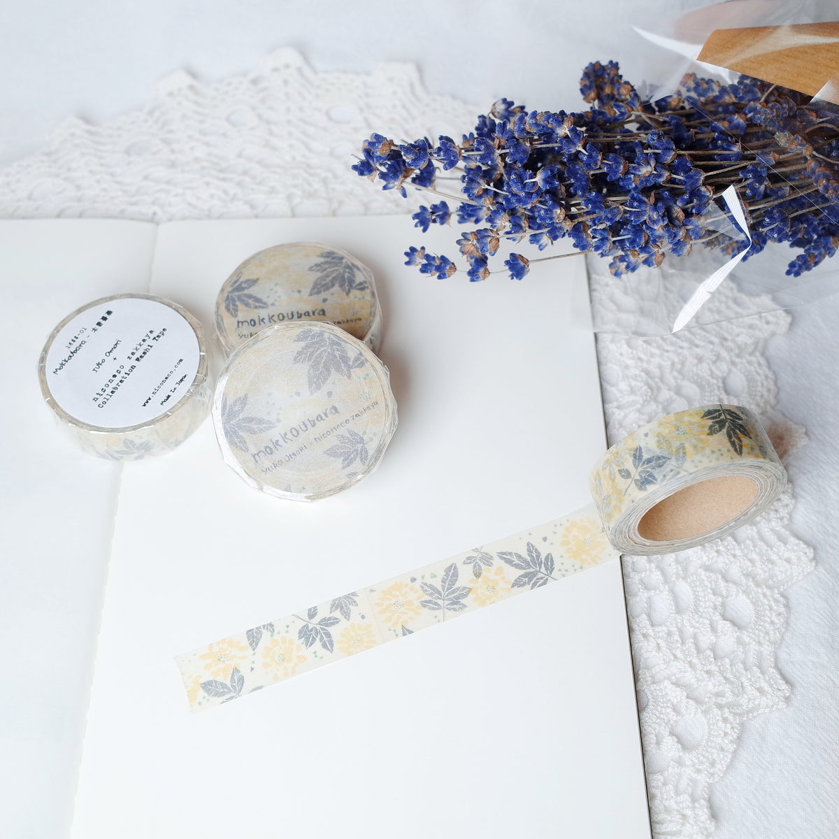 Omari Yuko x niconeco Collaboration Washi Tape - Mokkoubara – petit zakkaya