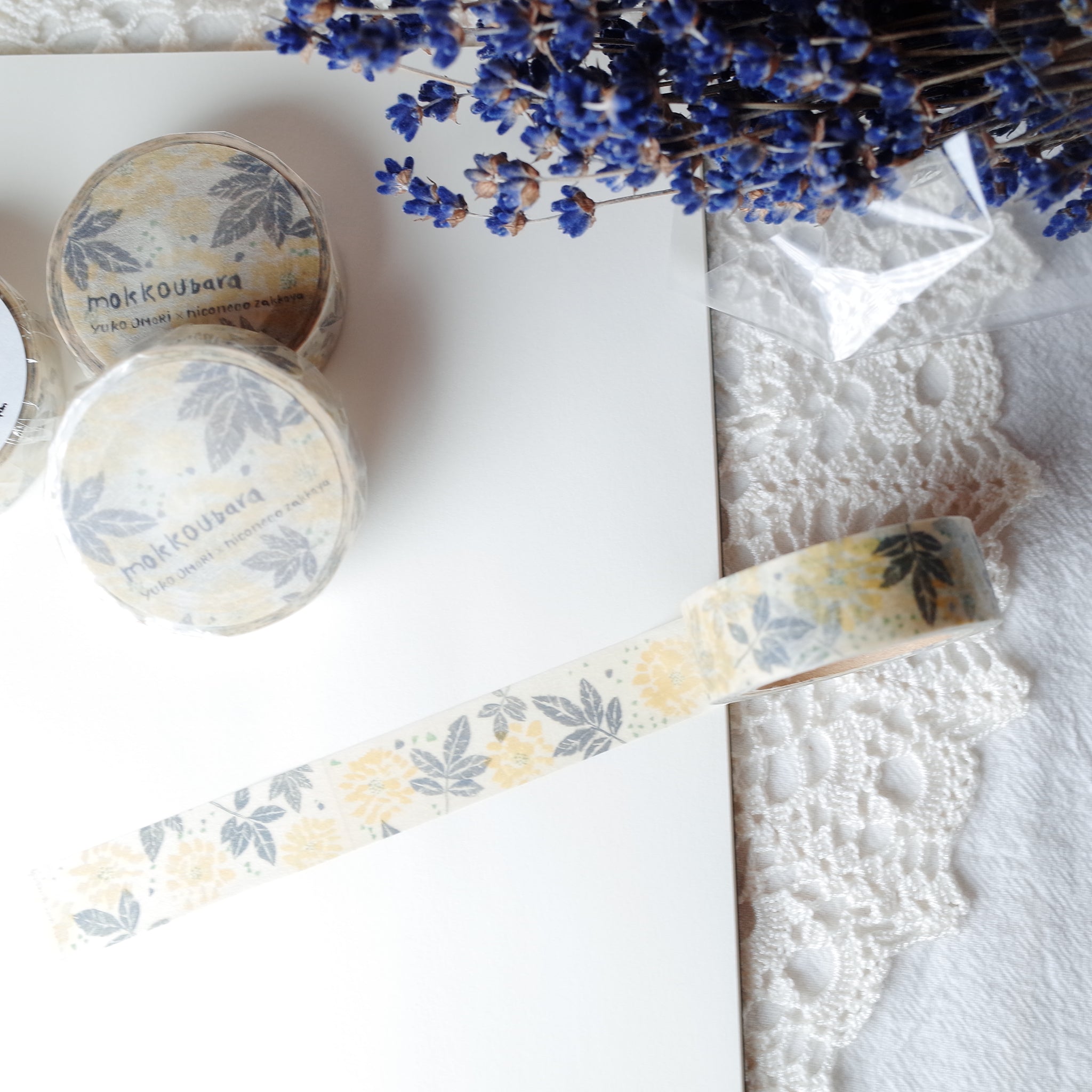 Omari Yuko x niconeco Collaboration Washi Tape - Mokkoubara – petit zakkaya