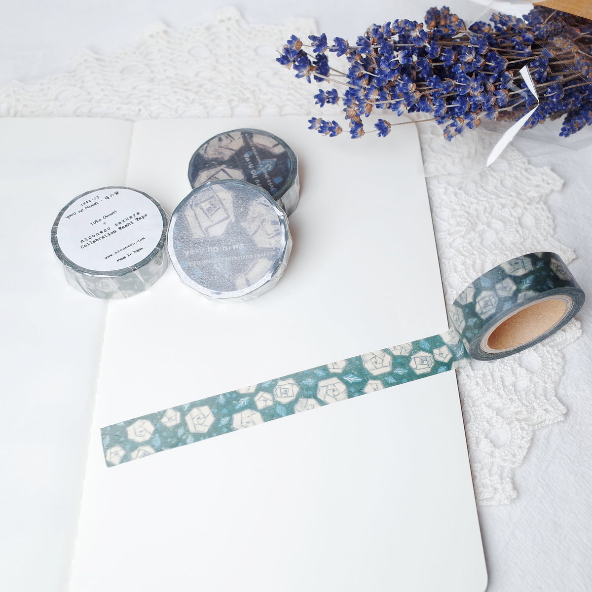 Omari Yuko x niconeco Collaboration Washi Tape - Yoru No Niwa – petit ...