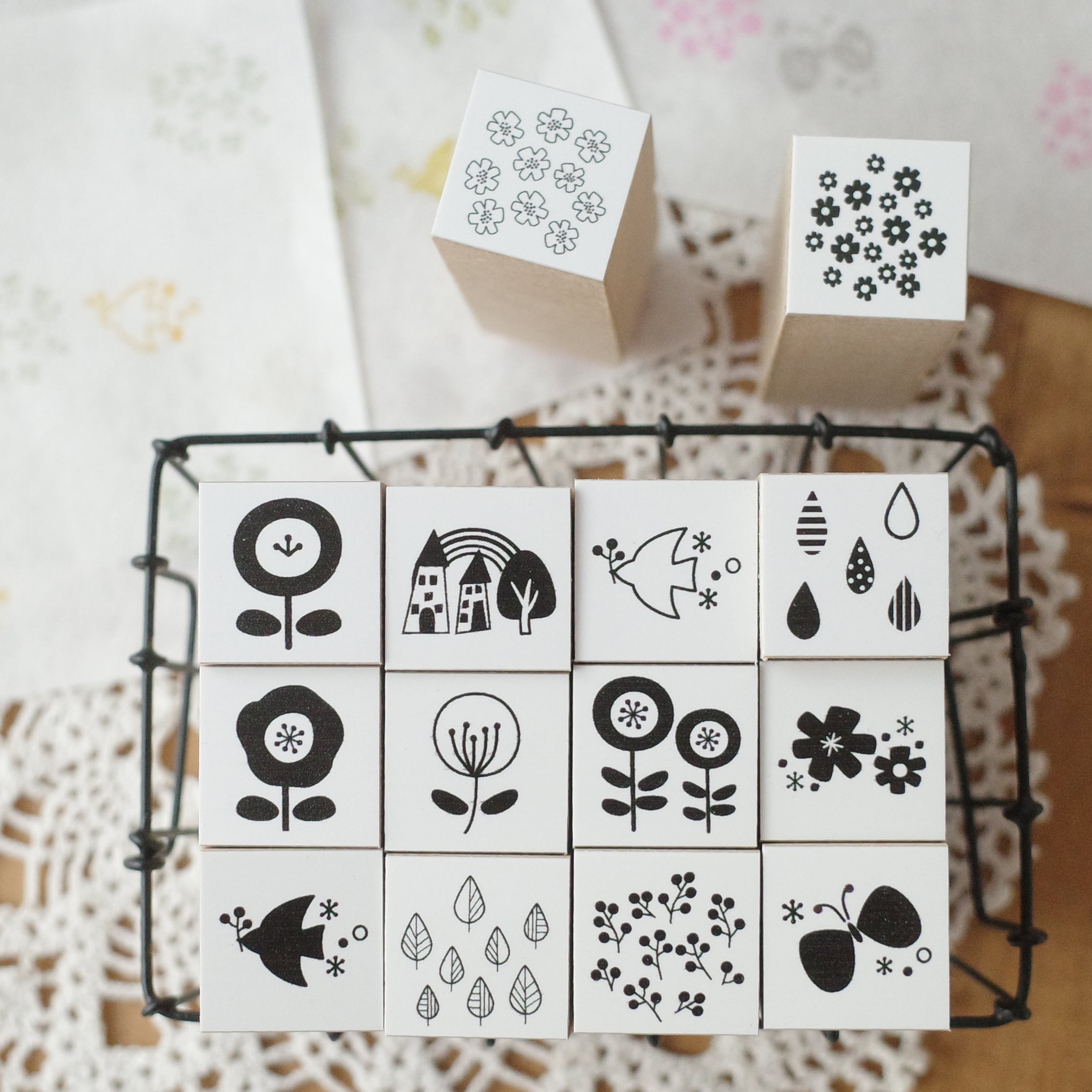 Japanese rubber stamp - Northern pattern – petit zakkaya