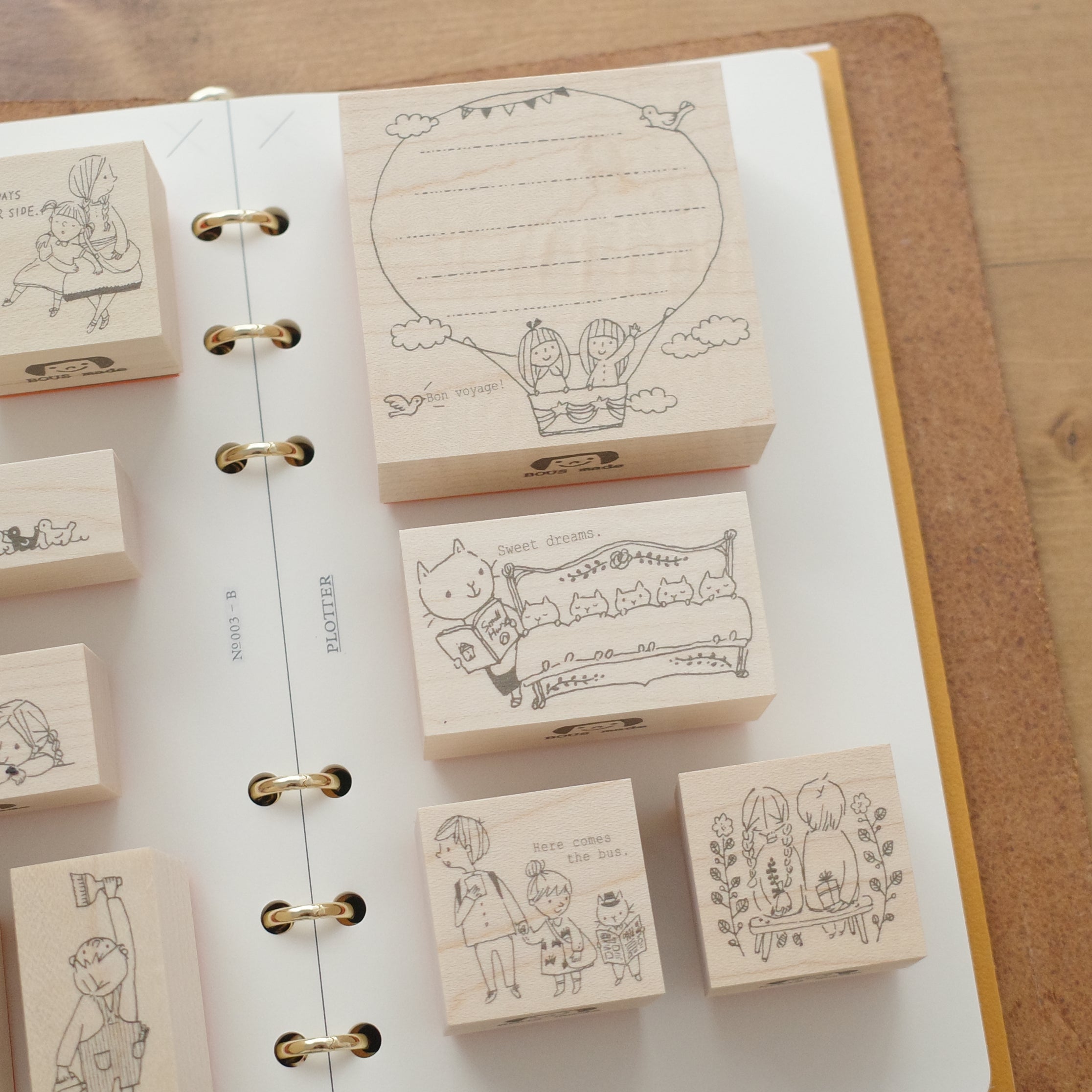 BOUS stamp - Candle night – petit zakkaya