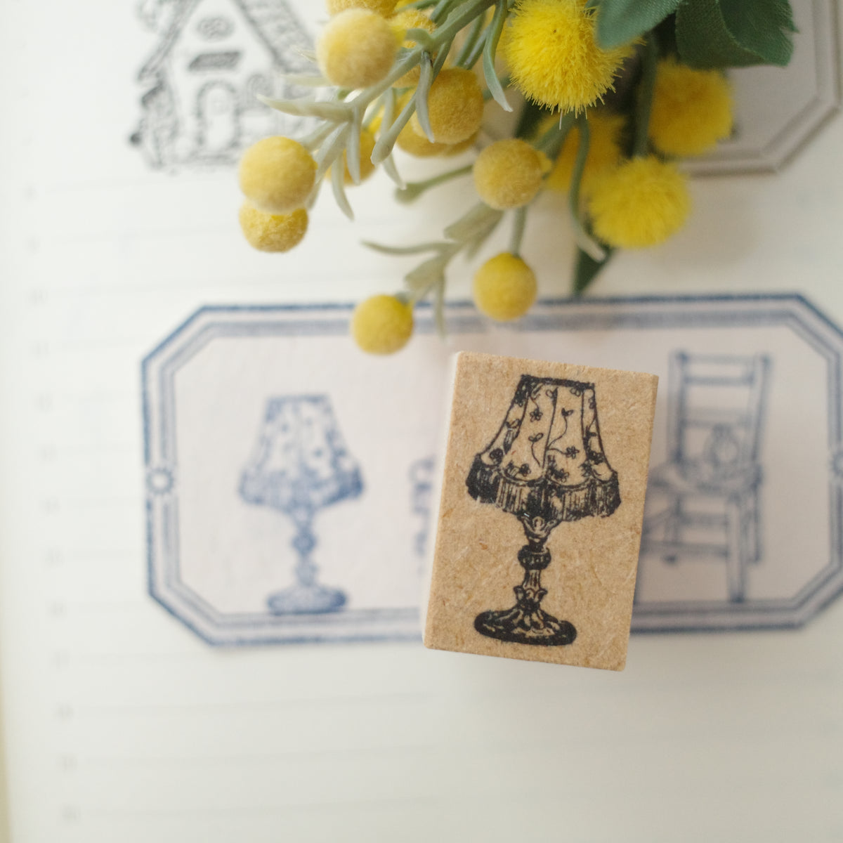 Sirusu rubber stamp - Antique lamp – petit zakkaya