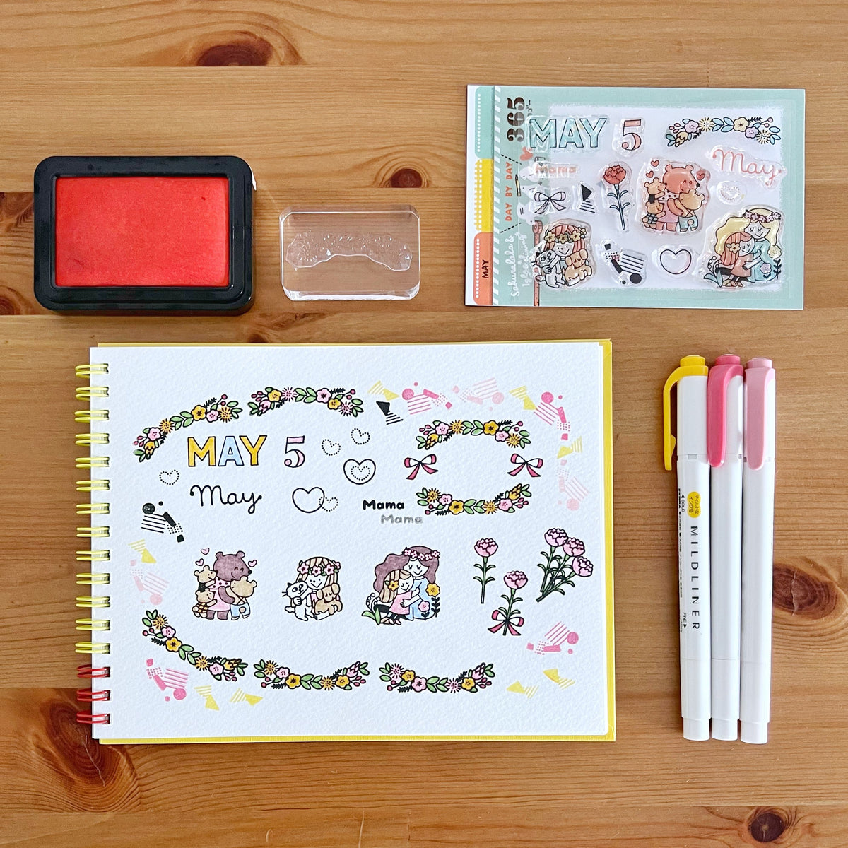 Sakuralala Clear Stamp - 365 May – petit zakkaya
